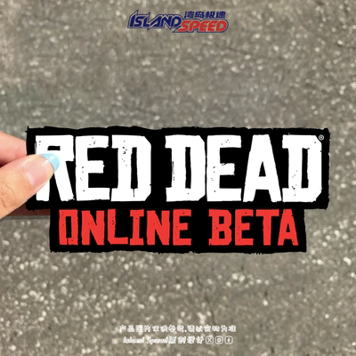 荒野大镖客2汽车贴纸Red Dead Online Beta摩托车划痕遮盖贴