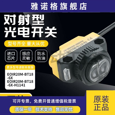 TURCK图尔克EOIR20M-BT18-6X-H1141 EOIR20M-BT18-6X对射光电开关