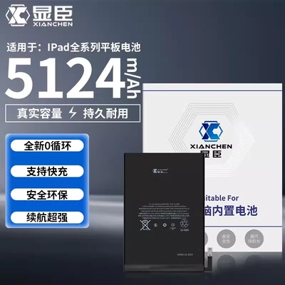 适用苹果ipad平板 mini4/5/6 pro 10.5寸 12.9寸 11 10.9寸 电池