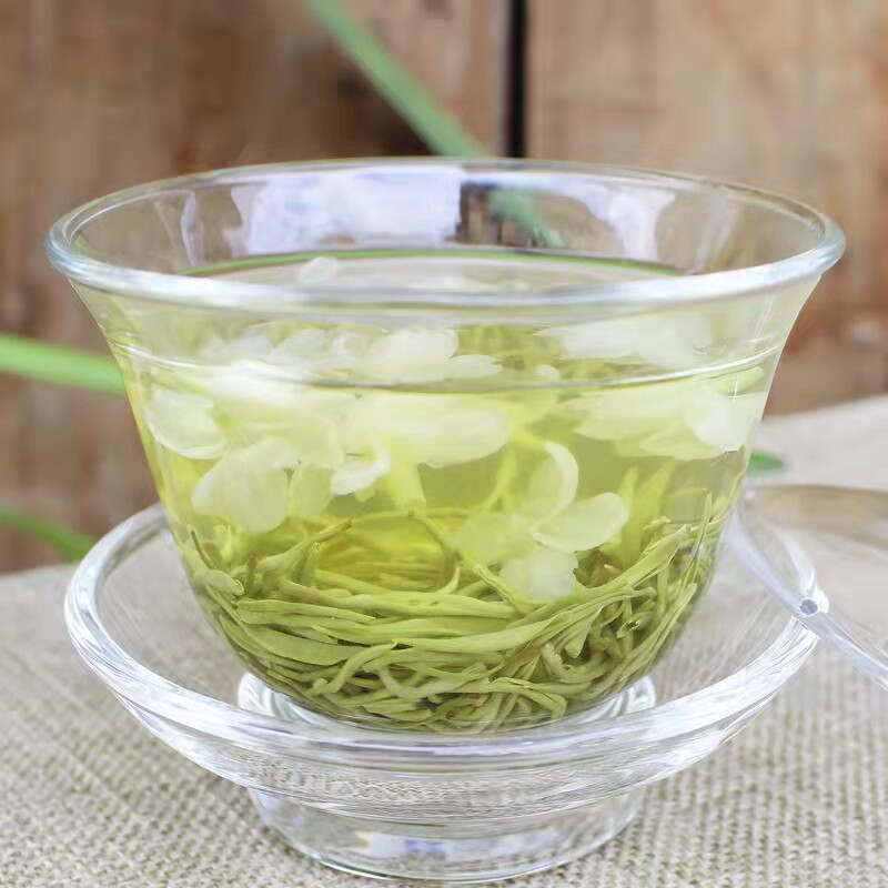 飘雪茉莉花茶2026年新茶叶四川蒙顶山细芽特级碧潭浓香型250g散装