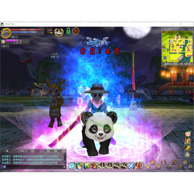 热血江湖V24单机版升天7式带假人V23服务端一键端可多开挂机送GM