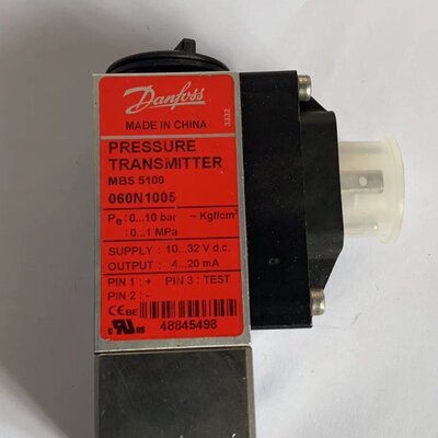 议价Danfoss MBS5100 060N1005 0…10bar 压力感测器议价