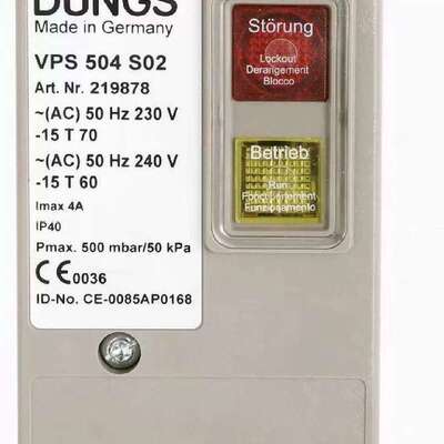 议价DUNGS冬斯VPS504S02 VPS504S04检漏装置