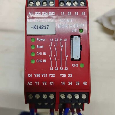 议价MSR144RTP 安全继电器功能完好工控配件议价维修