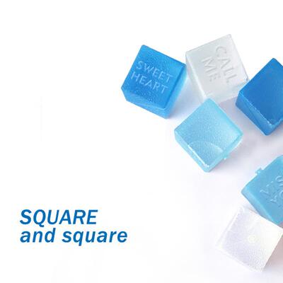 Ice Recycle Cubes | Square 方形冷感冰块 饮料降温 可循环冰块