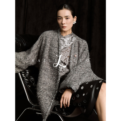 夹棉上衣斜门襟外套秋冬棉服