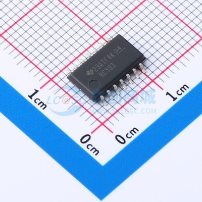 计数器/分频器 SN74HC393NSR SOP-14 TI/德州 电子元器件原装正品