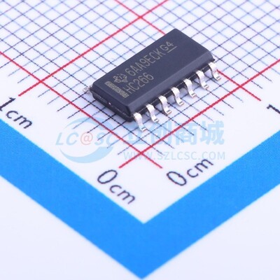 逻辑门 SN74HC266DR SOIC-14 TI/德州 电子元器件配单原装正品
