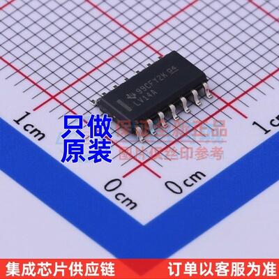 反相器 SN74LV14ADR SOP-14 TI/德州 电子元器件配单 原装正品