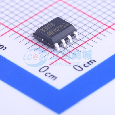 运算放大器 MC33078DT SOIC-8 ST(意法半导体) 电子元件原装正品