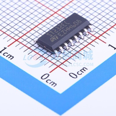 RS232芯片 ST232ECDR SOP-16 ST(意法半导体) 电子元器件配单