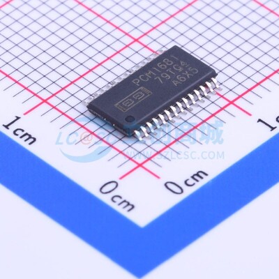 数模转换芯片 PCM1681PWPR TSSOP-28 TI/德州 电子元器件配单