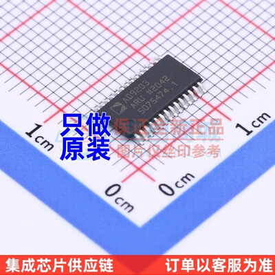 模数转换芯片 AD9203ARUZ TSSOP-28 ADI(亚德诺) 原装正品