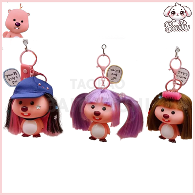 韩国loopy明星挂件书包挂饰