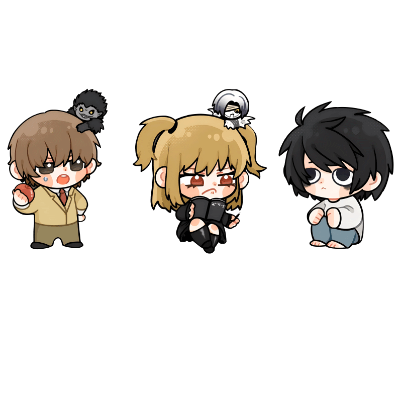 死亡笔记DeathNote汽车q版动漫卡