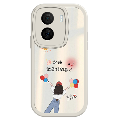 适用于iqooz7手机壳iqooz8/z8x新款V2230EA创意文字vivoiqooz7x/z7i高级V2272A液态硅胶软壳防摔V2270A时尚女