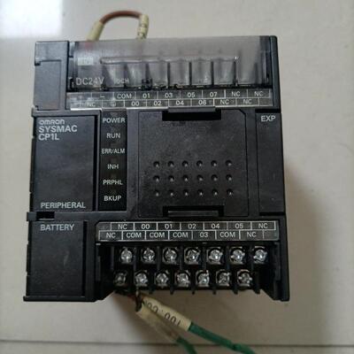 议价拆机OMRONPLC，型号CP1L-L14DT-D，成色如图，就