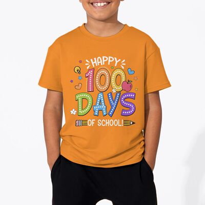 潮流100天校庆儿童T恤