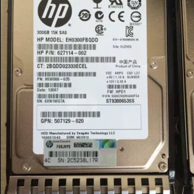 备 627117-B21 627195-001 300G 15K SAS2.5 ST9300653SS议价