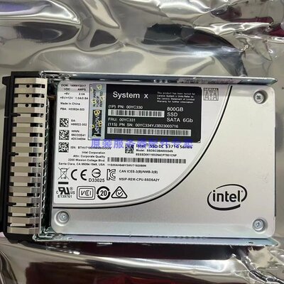 盒装 00YC330 800G SATA 2.5 S3710 00YC331 X3650M5 X6 硬盘议价