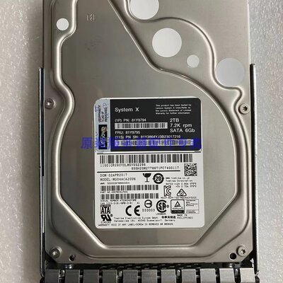 81Y9794 81Y9795 2T 7.2K SATA 3650M4 3650M5服务器硬盘议价