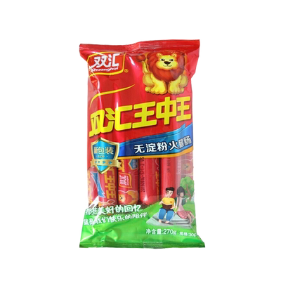 双汇整箱无淀粉王中王火腿肠