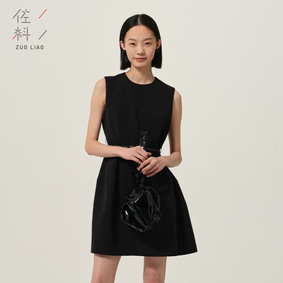 佐料简约时尚立裁型女装连衣裙