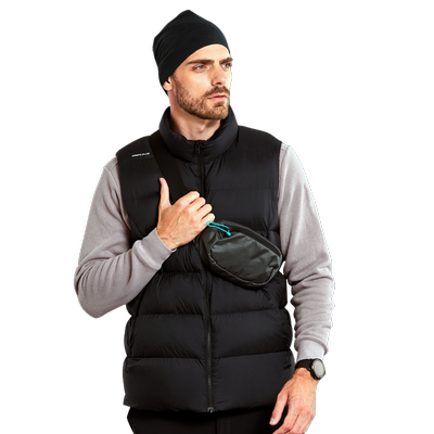 SANFO PLUS冰雾羽绒马甲鹅绒外套男女运动服户外保暖背心