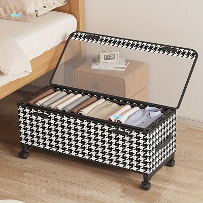 Under Bed Storage with Wheels 23 X 12 X 12 Inches Under Bed