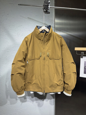 2026冬季男士立领90白鸭绒羽绒服加厚外套纯色简约宽松保暖上衣潮