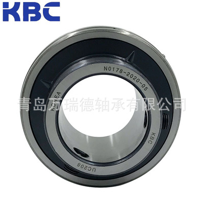 kbc轴承经销 UK213 带冲压座外球面球轴承 圆柱孔 UC214 风机轴承