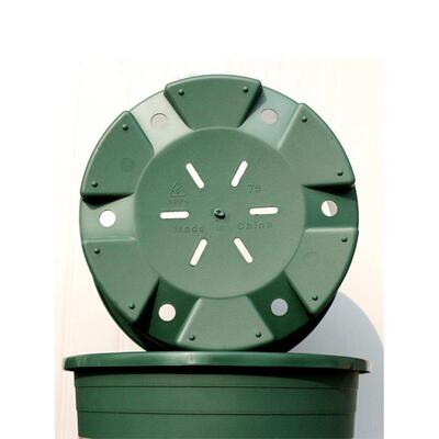 More large flower pot plastic plant trees green plant POTS