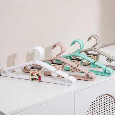 衣架家用挂衣无痕防滑肩角晾晒衣挂不起包衣服挂架衣撑子加粗加厚