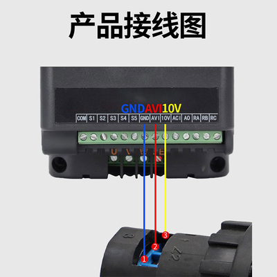 WIW22S变频器 精密调速电位器 1K 2K 5K 10K20K50K刻度盘 旋钮帽