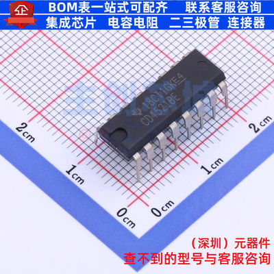 计数器/分频器 CD4521BE DIP-16 TI/德州 电子元器件配单全新原装