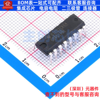 转换器/电平移位器 CD4010BE PDIP-16 TI/德州 电子元件全新原装