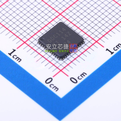 模数转换芯片ADC DDC114IRTCT VQFN-48 TI/德州 电子元件全新原装