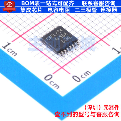 时钟发生器/频率合成器/PLL CDCEL824PWR TSSOP-16 TI/德州 原装