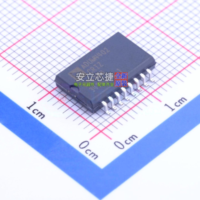 数字隔离器 ADUM4402CRIZ SOIC-16 ADI(亚德诺) 电子元件全新原装