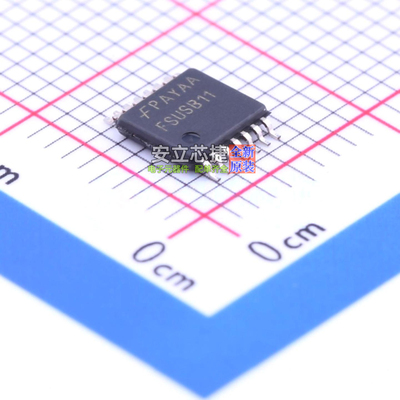 模拟开关/多路复用器 FSUSB11MTCX TSSOP-14 onsemi(安森美)