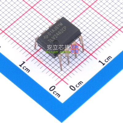 运算放大器 TLV2462CP PDIP-8 TI/德州 电子元器件配单全新原装