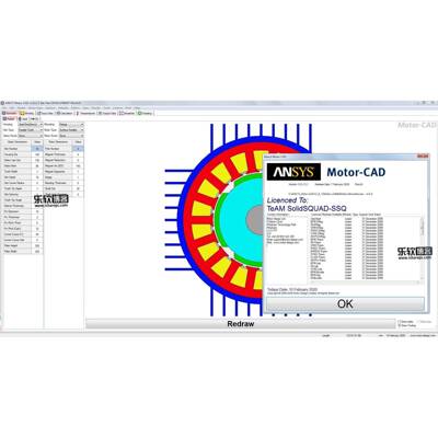 MotorCAD 电机设计 仿真代做 电磁仿真 永磁 电机 设计优化
