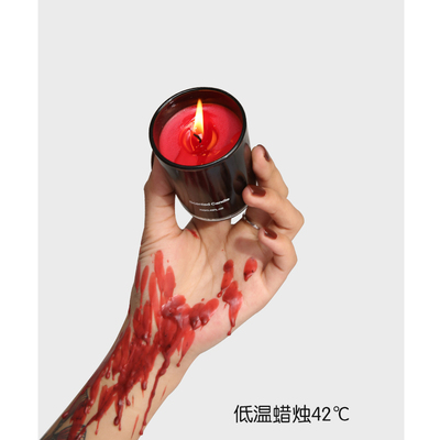 低温蜡烛42度情调香薰小圈新手s不伤皮肤m玻璃杯安全易清理不烫