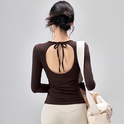 LULUVURU美背瑜伽服女带胸垫