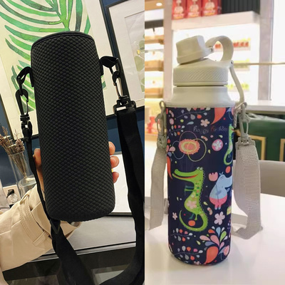 乐扣保温杯杯套大容量709ml 946ml水壶套旅游壶袋背带保护套防摔