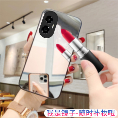全镜面补妆镜适用荣耀300手机壳高级感60/2025年华为nova12se女款12外壳P60Art全包20s保护套11Pro新品80GT