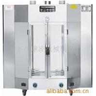 供应电热旋转烤鸭炉商用24型双层玻璃烤鸡炉烤禽箱