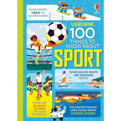 运动知识100问 科普读物 Usborne出版社 英文原版 100 Things to Know About Sport 8-11岁