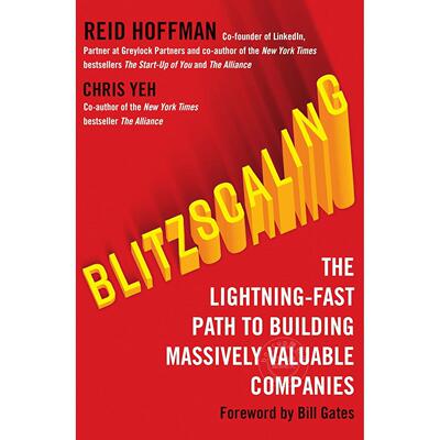 现货 闪电式扩张：打造高估值公司的闪电之路 英文原版 Blitzscaling: The Lightning-Fast Path to Building Massively Valuable