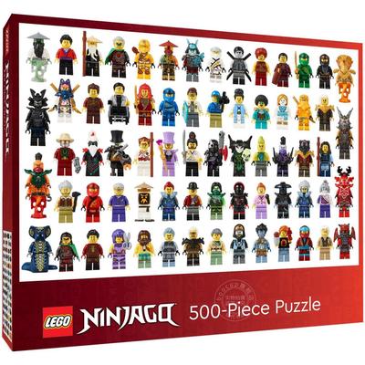 现货 乐高幻影忍者500片拼图 英文原版 LEGO (R) Space Stars 1000-Piece Puzzle 拼图 乐高玩具